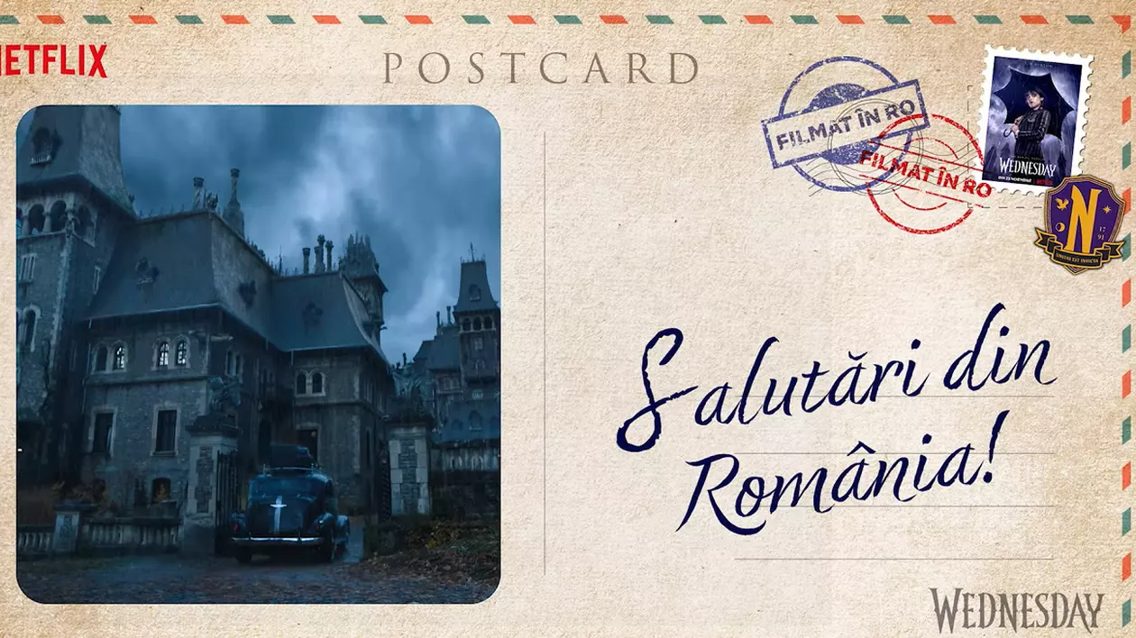 Cum Se Văd Orașe Din România în Wednesday, Serialul Lansat De Netflix ...