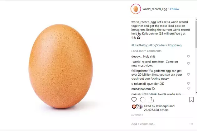 O Imagine Cu Un Ou A Devenit Cea Mai Apreciată De Pe Instagram | Libertatea