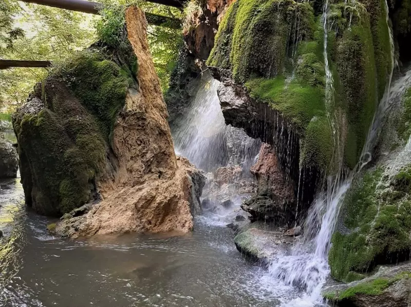 The Bigar Waterfall also known as "The miracle from the Minis gorge ...