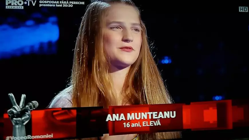 Ana Munteanu, Concurenta Din Spatele Cortinei De La Vocea României ...