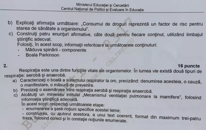Subiecte BAC 2020. Ce Subiecte Au Avut De Rezolvat Elevii în 2020 ...