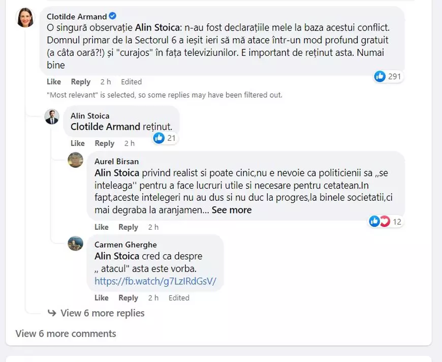Si Alin Stoica O Acuza Pe Clotilde Armand Ca Este Conflictuala | Libertatea