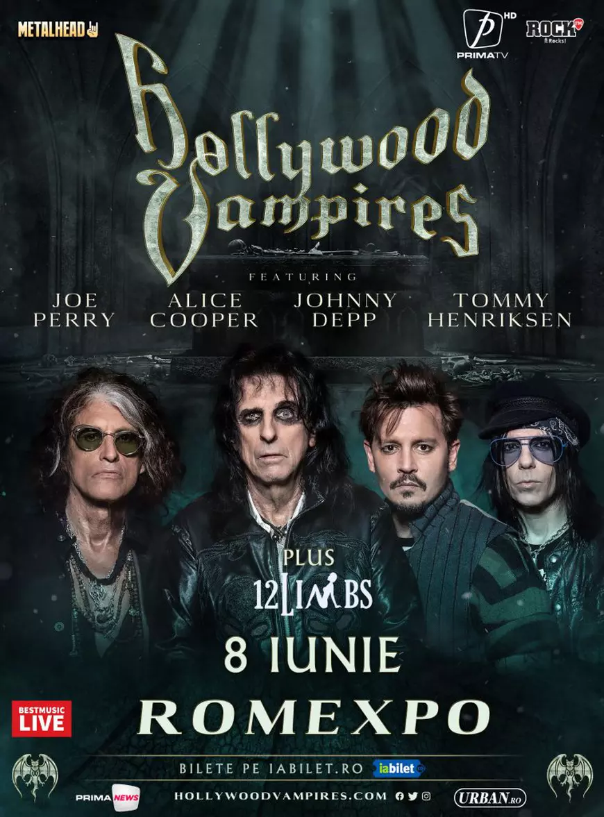 Cine Va Cânta în Deschidere La Concertul Lui Johnny Depp & Hollywood ...