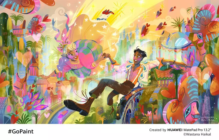 HUAWEI MatePad 11.5''S și Aplicația GoPaint Revoluționează Experiențele ...