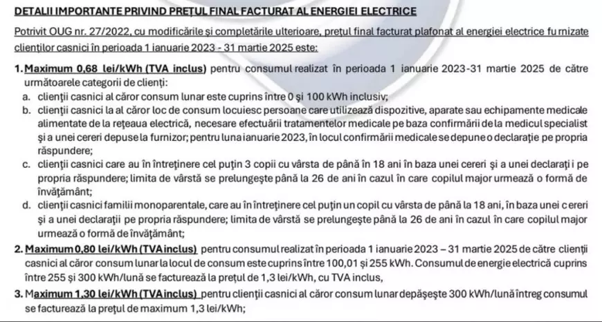Hidroelectrica, Notificare Pentru Cei Aproape 600.000 De Clienți Cu Privire La Prețul Energiei ...