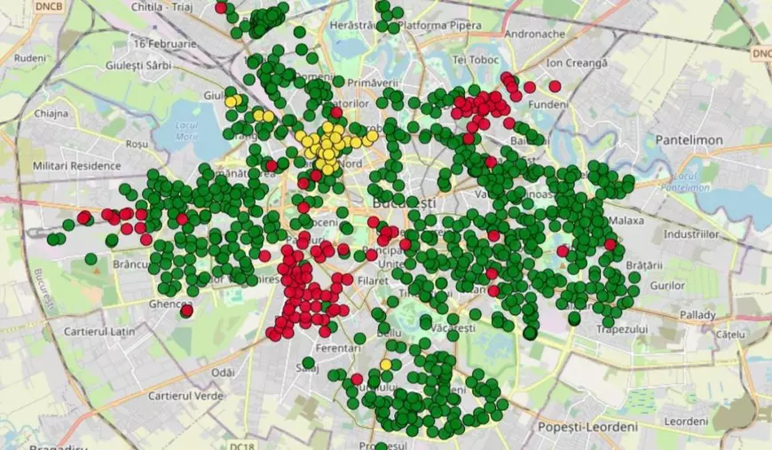 Termoenergetica arată harta avariilor din București. Unde sunt cele mai ...